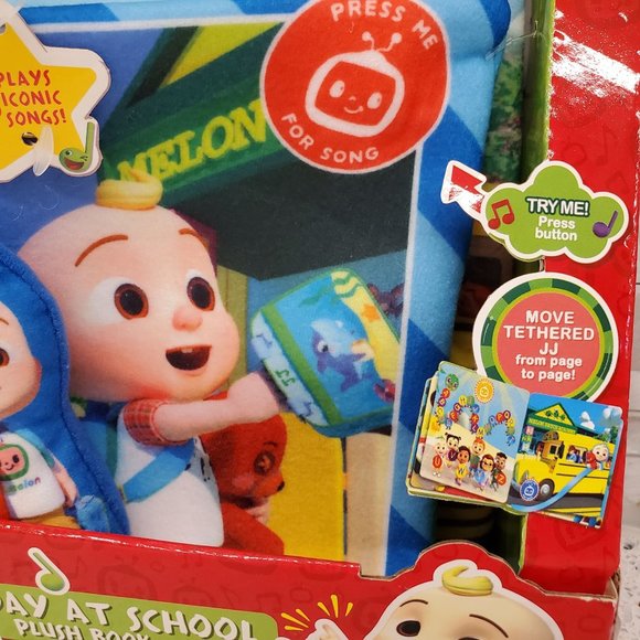 cocomelon | Toys | Cocomelon Fun Day At School Plush Book Cocomelon ...